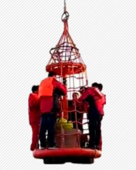 ABS, CCS Approved 4-12 Persons Nylon Net Personnel Transfer Basket